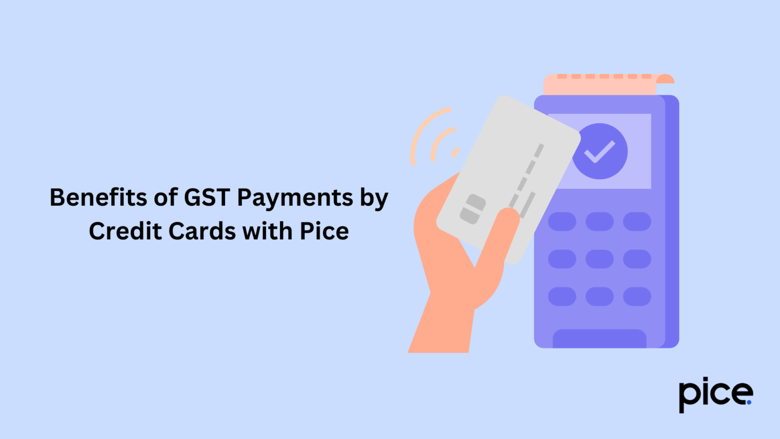 Can GST Be Paid By Using A Credit Card? // Pice