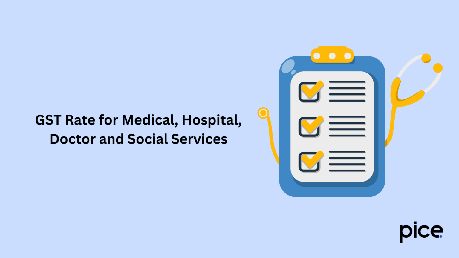 What Is The GST Rate On Doctors Consultation Fees? // Pice