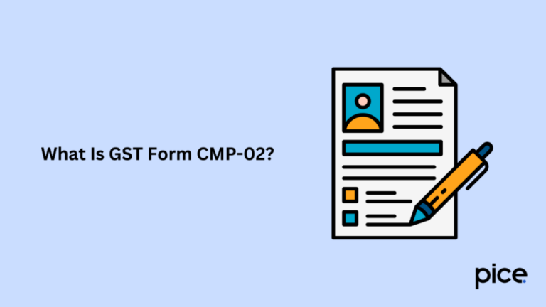 Complete Procedure For Filing CMP-02 On GST Portal // Pice