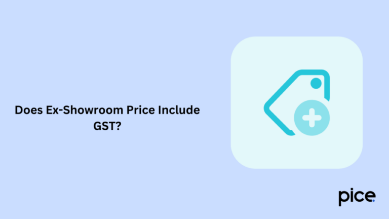 Does Ex Showroom Price Include GST? // Pice