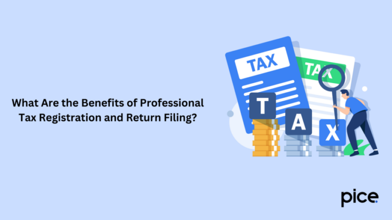 How To File Professional Tax Return In GST? // Pice