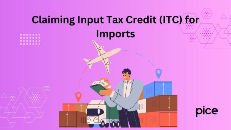Input Tax Credit Of IGST Paid On Imports // Pice