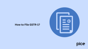 GSTR 1 Late Fees & Interest Details // Pice
