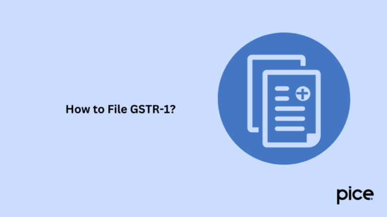 GSTR 1 Late Fees & Interest Details // Pice