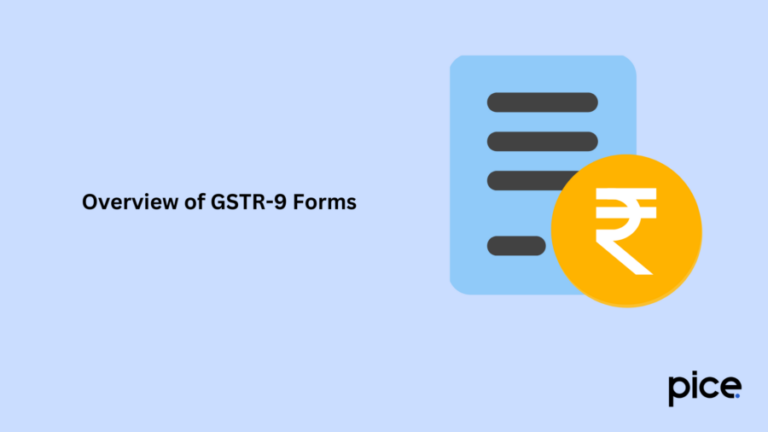 A Guide On GSTR 9 And 9C Late Fees // Pice