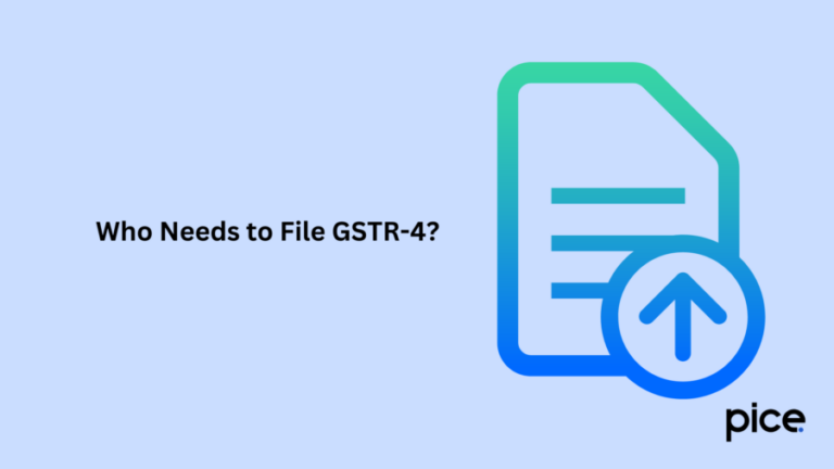 How To File GSTR 4 On GST Portal? // Pice