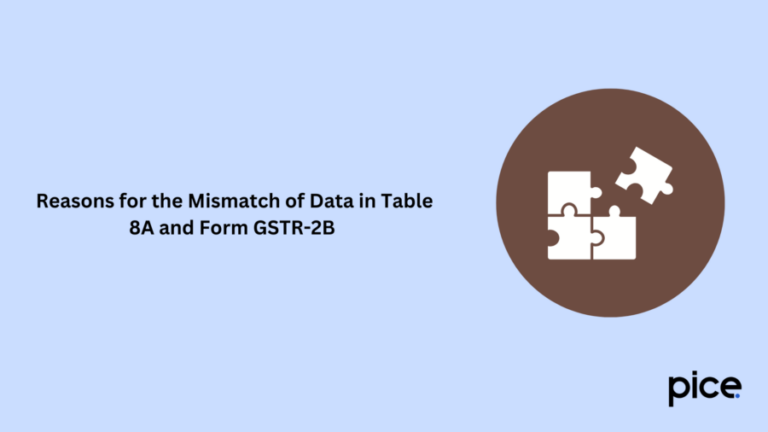 Table 8A Of GSTR 9: Meaning, Steps To Download & More // Pice