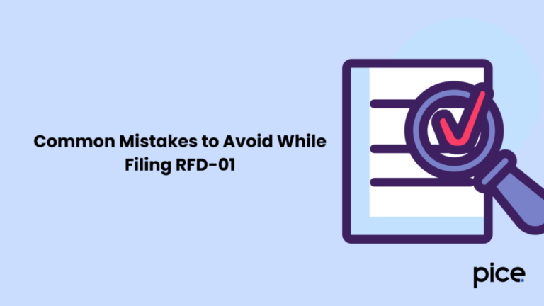 RFD 01 & Form GST RFD 01A Filling Guide // Pice
