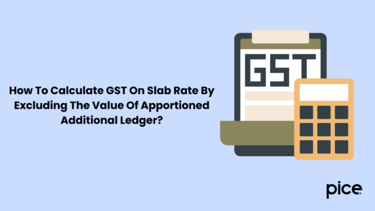 How To Calculate GST Tax In Tally ERP: A Comprehensive Guide // Pice