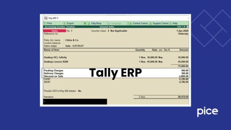 How To Calculate GST Tax In Tally ERP: A Comprehensive Guide // Pice