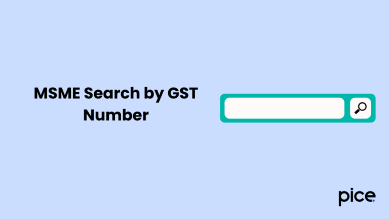 How To Check MSME Registration By GST Number Online? // Pice