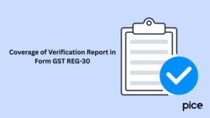 Physical Verification Report In Form GST REG 30 // Pice