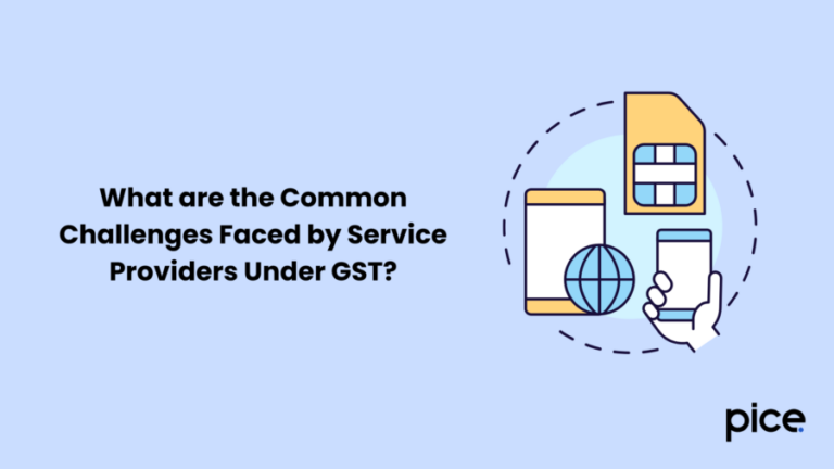 Effect Of GST On Service Sector In India // Pice