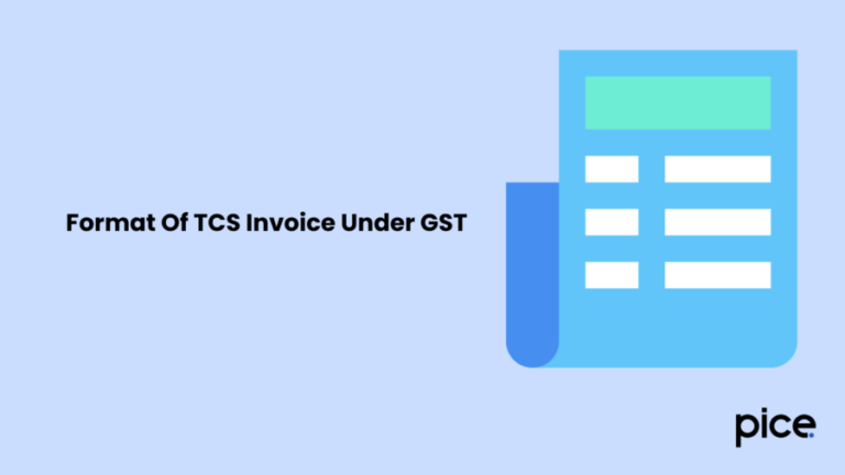 TCS Invoice Format Under GST // Pice