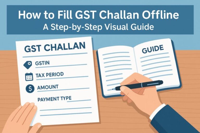 How To Fill GST Challan Offline: A Comprehensive Guide // Pice