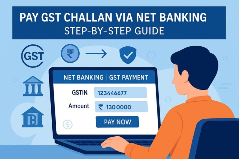 How To Get GST Paid Challan Receipt? // Pice