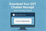 How To Get GST Paid Challan Receipt? // Pice