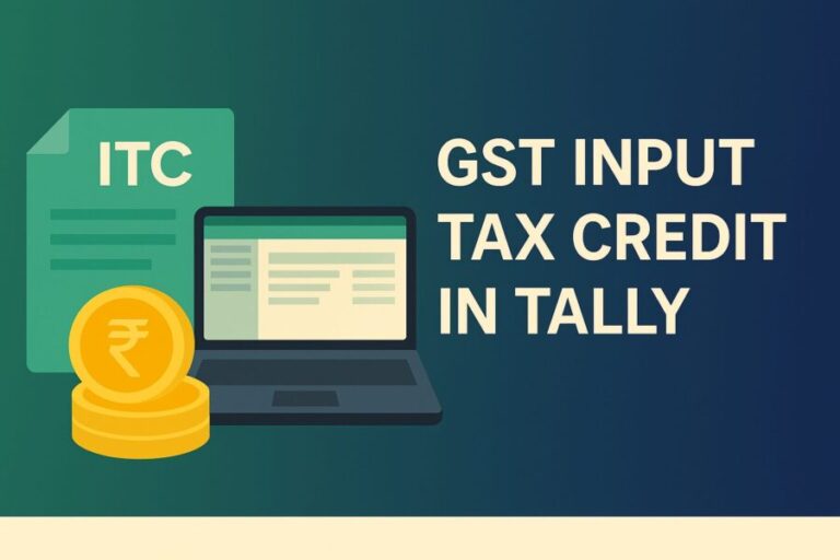 Comprehensive Guide On GST Input Tax Credit In Tally // Pice