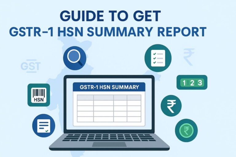 How To Get HSN Wise Summary In GST Portal? // Pice