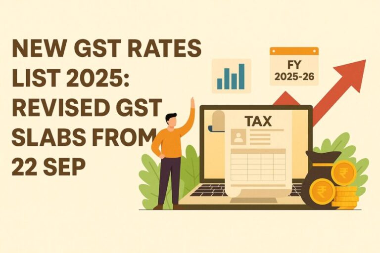 New GST Rates List 2025: Revised GST Slabs From 22 Sept // Pice