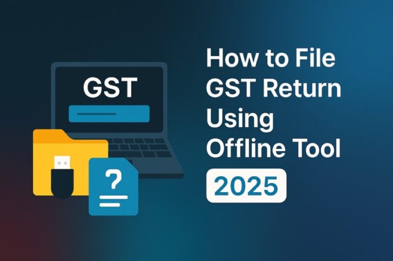 How To File GST Return Using Offline Tool 2025 // Pice