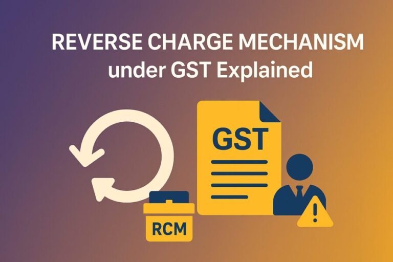 Reverse Charge Mechanism Under GST Explained // Pice