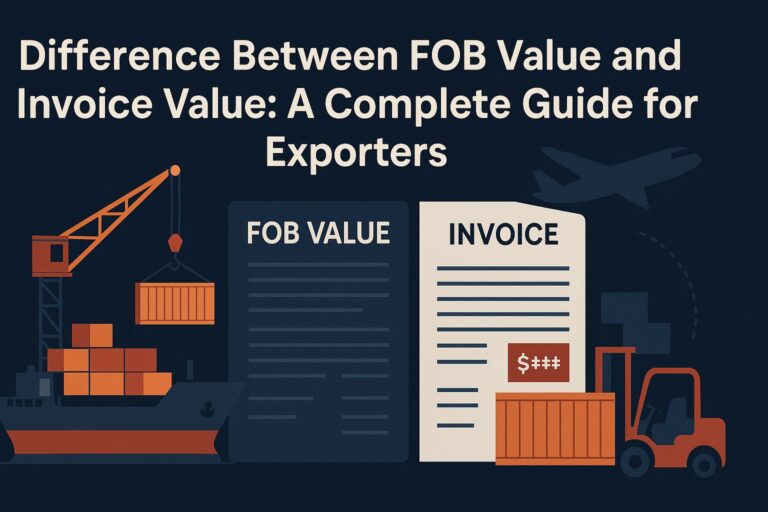 Difference Between FOB Value And Invoice Value: A Complete Guide For ...