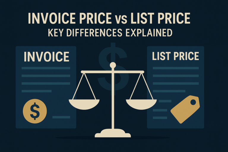 Invoice Price Vs List Price: Key Differences Explained // Pice