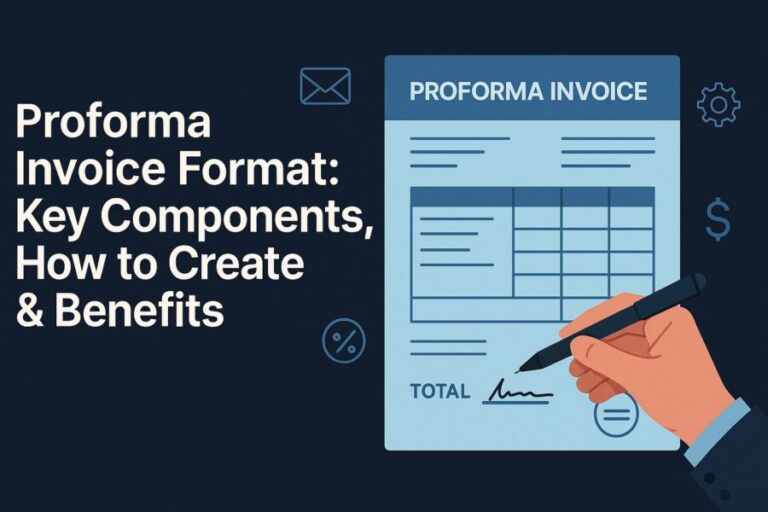 What Is A Proforma Invoice Under GST? Meaning, Uses, Structure And Examples