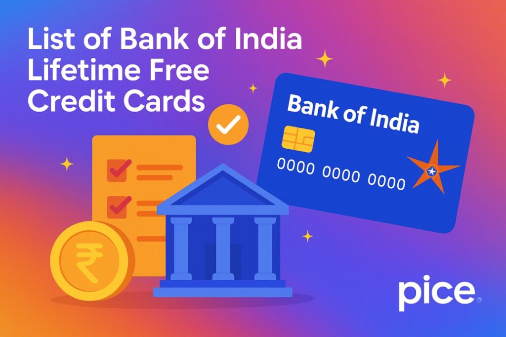 List Of Bank Of India Lifetime Free Credit Cards // Pice
