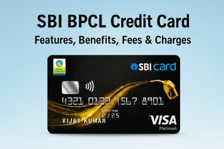 SBI BPCL Credit Card: Features, Benefits, Fees & Charges // Pice