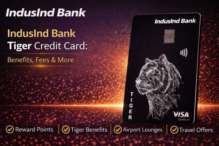 IndusInd Bank Tiger Credit Card: Benefits, Fees & More // Pice