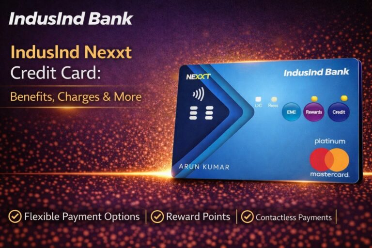 IndusInd Nexxt Credit Card: Benefits, Charges & More // Pice